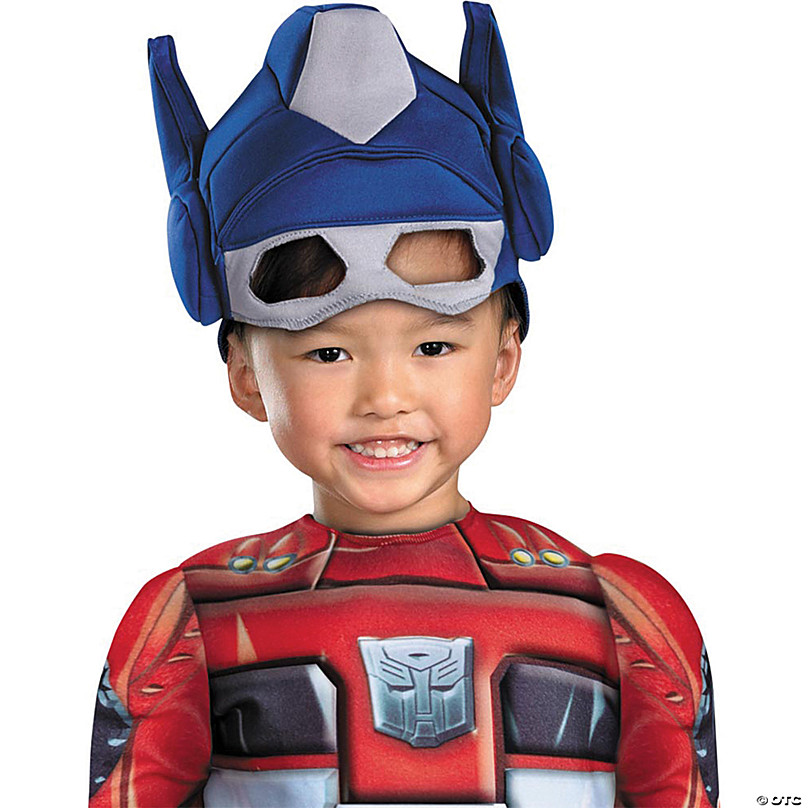 Toddler Boy’s Muscle Chest Rescue Bot Optimus Prime Costume - 3T-4T ...