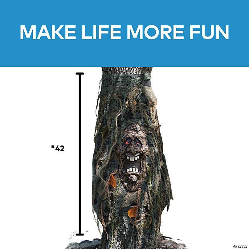 Tree Ghost with Light-Up Eyes Halloween Decoration | Halloween Express