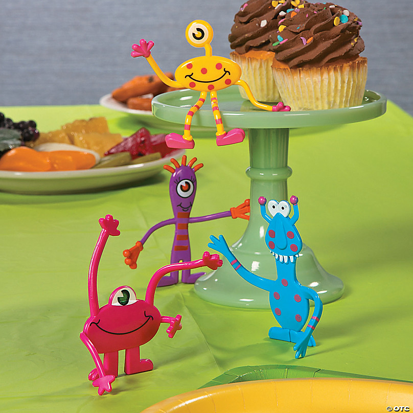 Wacky Monster Bendables - 24 Pc. | Halloween Express