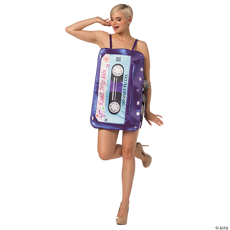 Women's Mix Tape Costume | Halloween Express