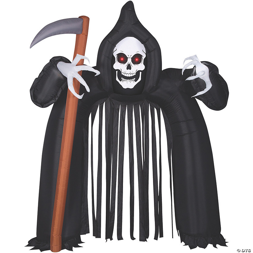 114" Blow-Up Inflatable Archway Reaper Outdoor Yard Decoration ...