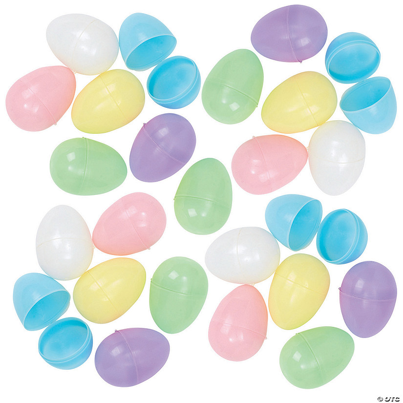 2" Bulk 432 Pc. Mega Pastel Plastic Easter Eggs - 432 Pc. | Halloween Express