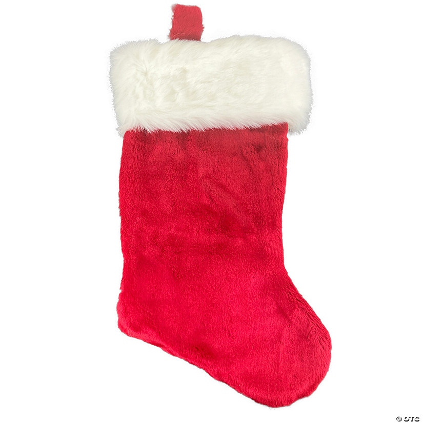 21" Red Santa Christmas Stocking | Halloween Express