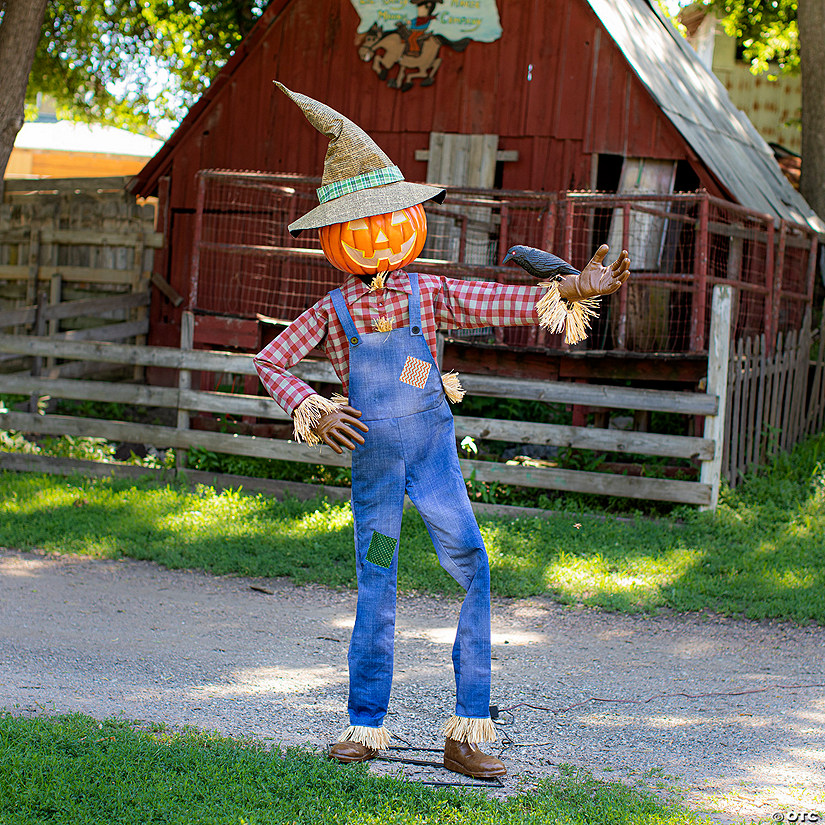 6 ft. Animated Whimsical Scarecrow | Halloween Express