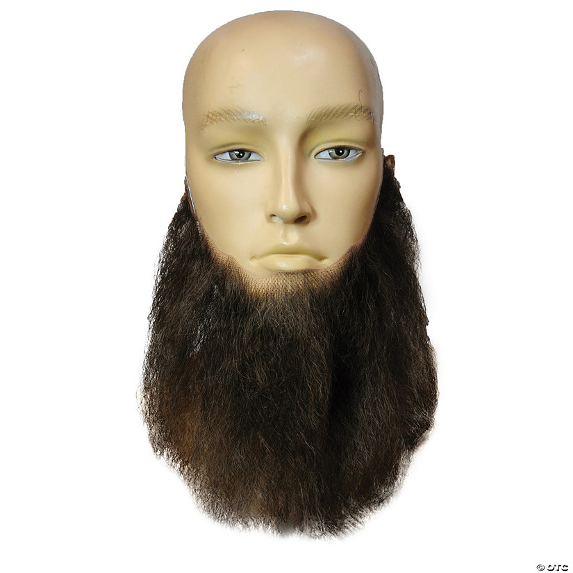 8" Wavy Full Beard - Human Hair | Halloween Express