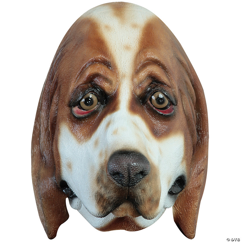Adult Basset Hound Mask | Halloween Express