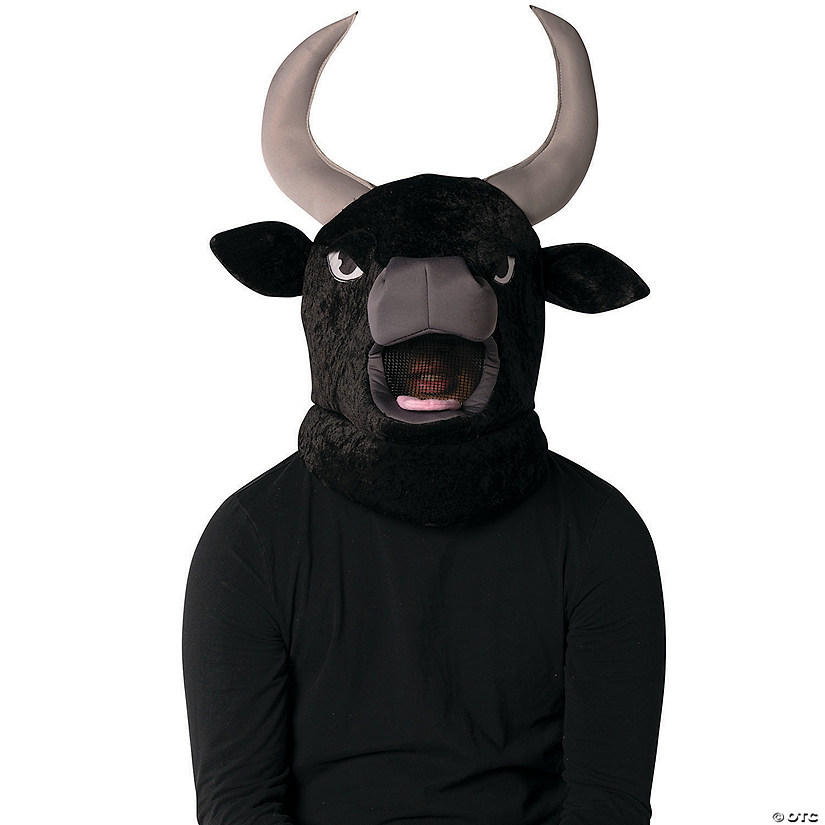 Adult Bull Mascot Head