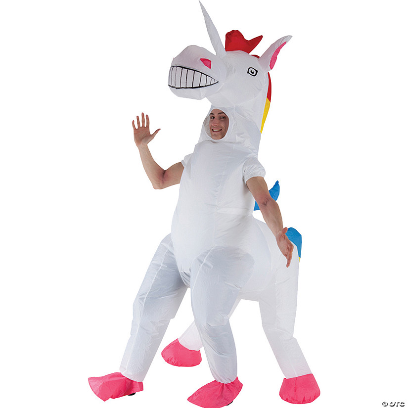 Adult Giant Unicorn Inflatable Costume - Discontinued