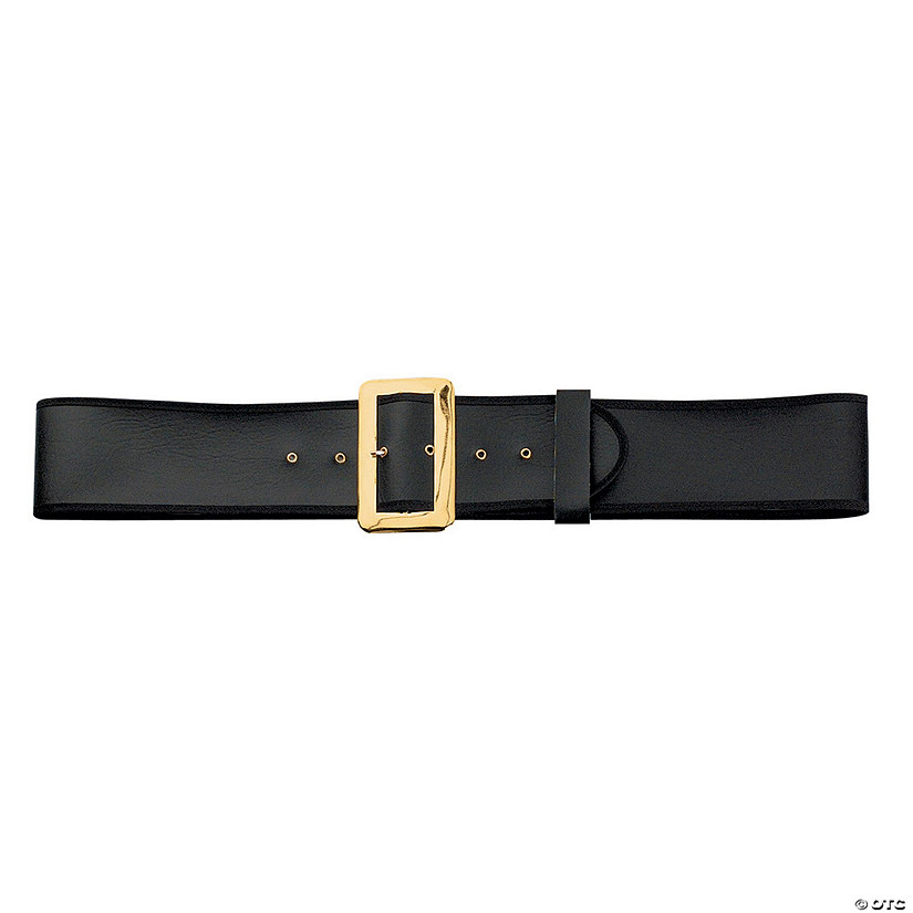 Adult Naugahyde Santa Belt with Prong Buckle - XL-2XL | Halloween Express