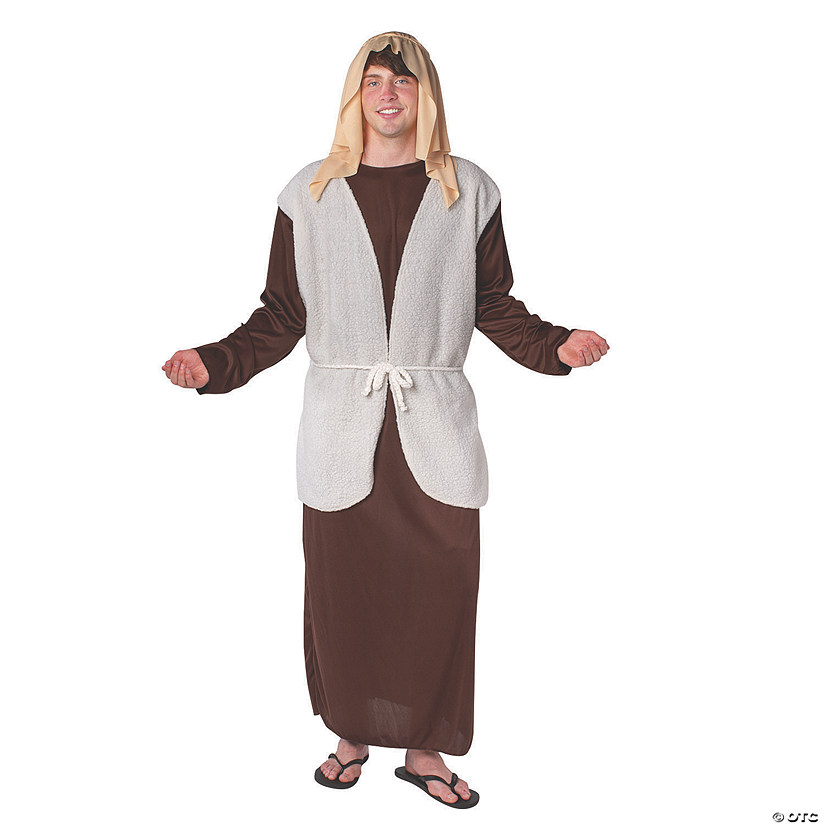 Adult’s Shepherd Costume with Vest | Halloween Express