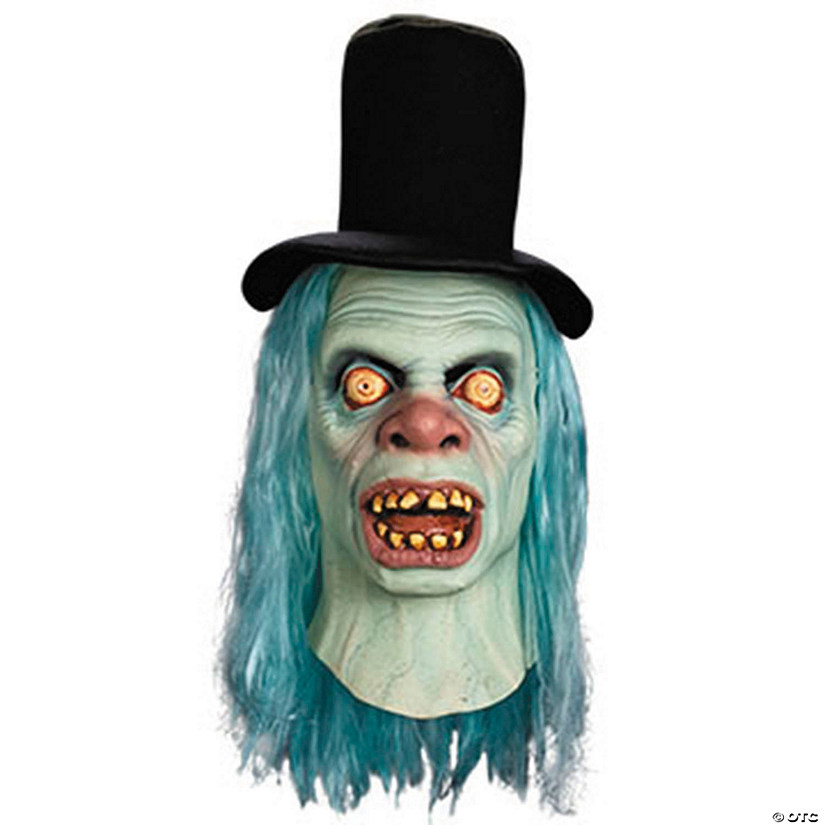 Adults Mabry Monsters Mr. Hyde Green Overhead Mask with Black Hat - One ...