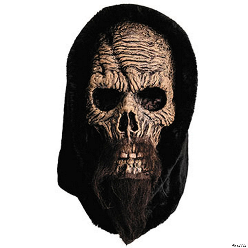 Adults Templar Knight Skeleton Face Latex Overhead Mask - One Size ...