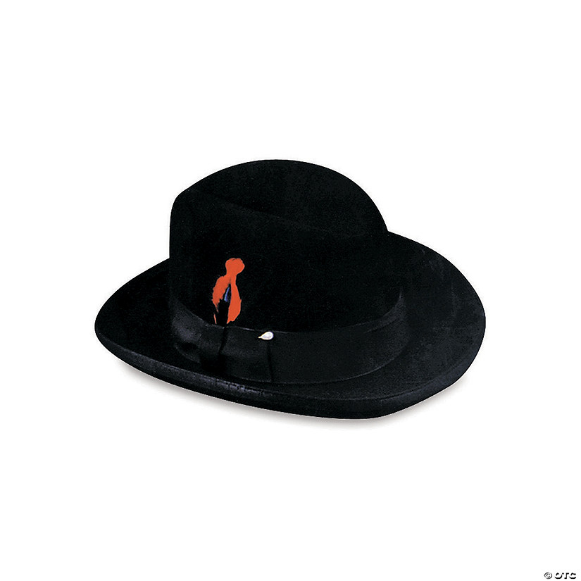 Black Godfather Hat - XL | Halloween Express