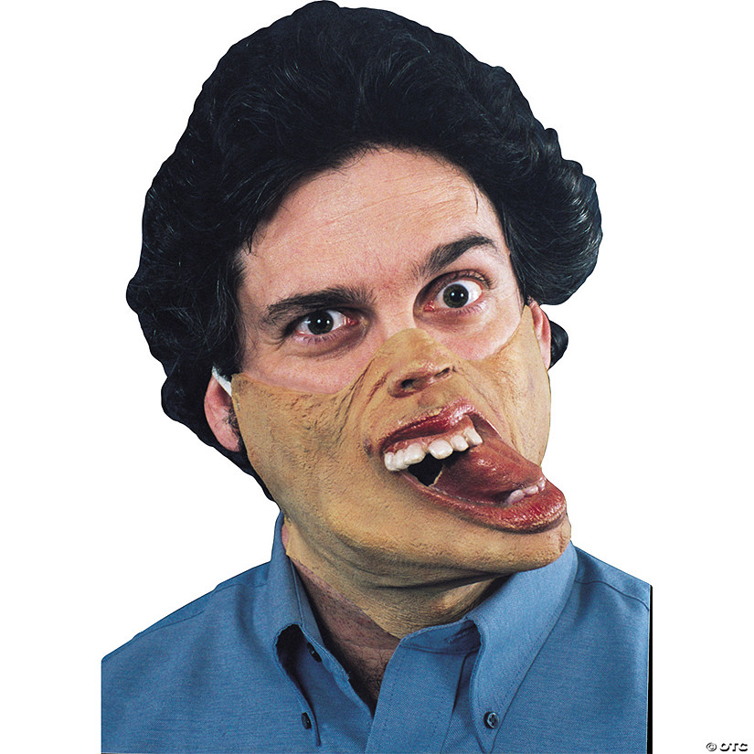 Droopy Jaw Half Mask | Halloween Express