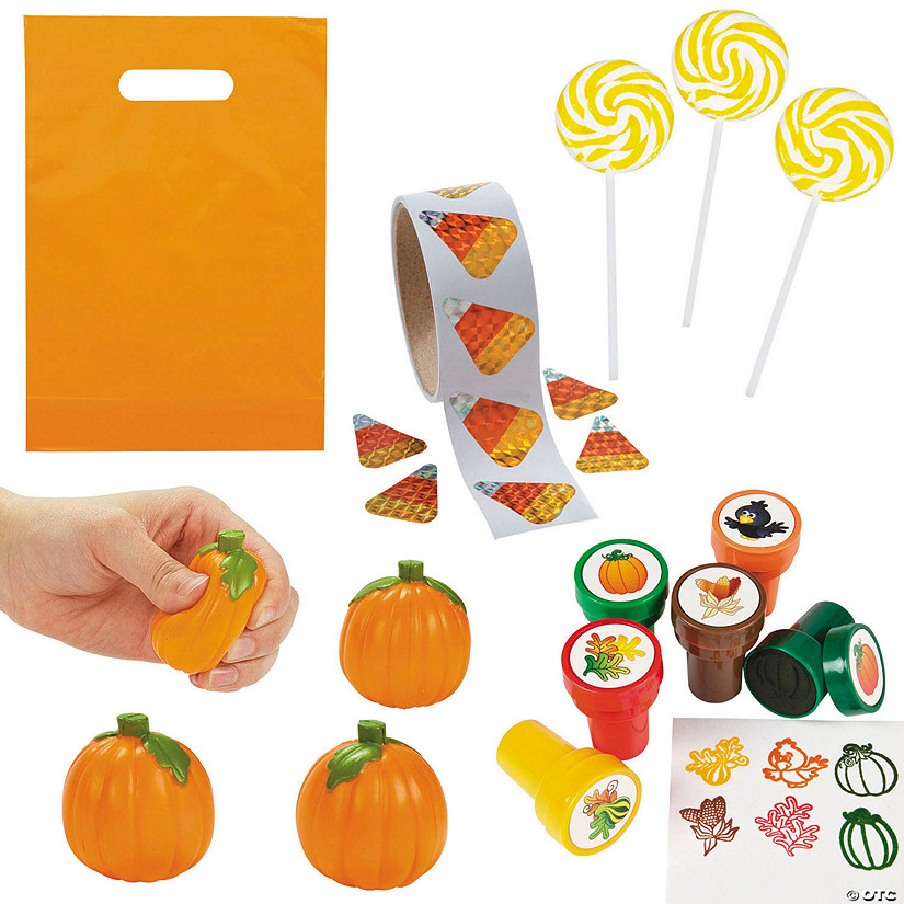 Fall Boo Bag Kit for 48 | Halloween Express
