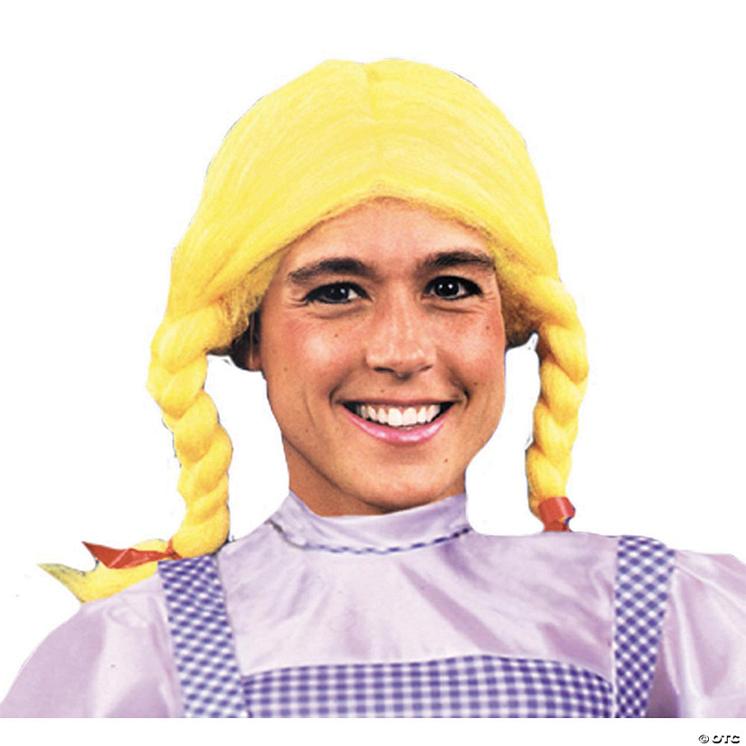 Girl's Blonde Dutch Wig - Discontinued