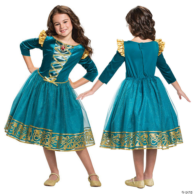 Girl's Classic Disney's Brave Merida Costume | Halloween Express