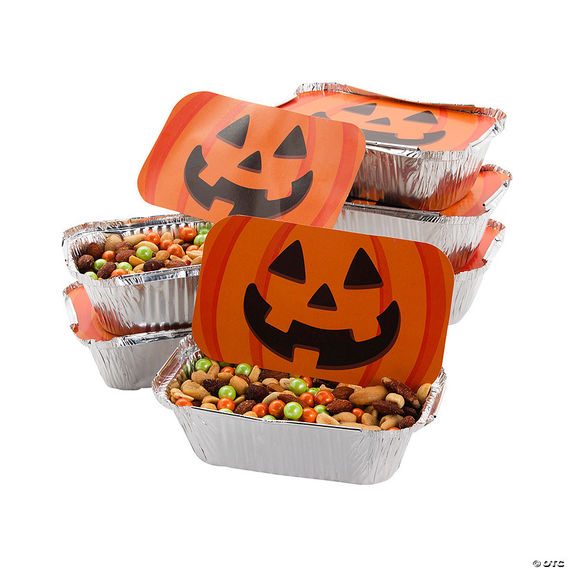 Halloween Leftover Containers - 12 Pc. - Discontinued