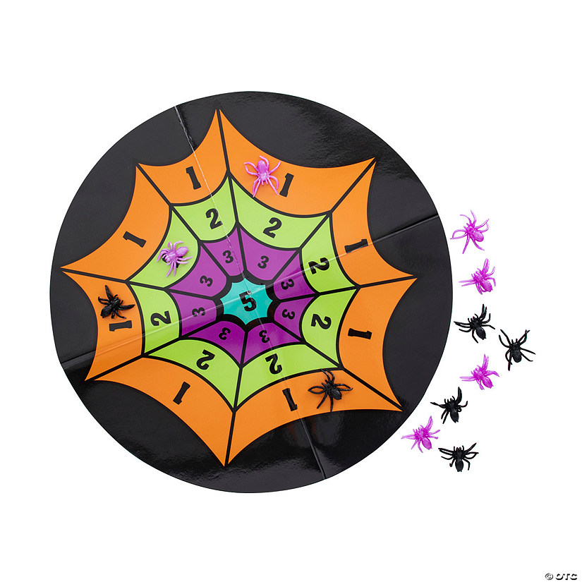 Halloween Spider Web Splat Game