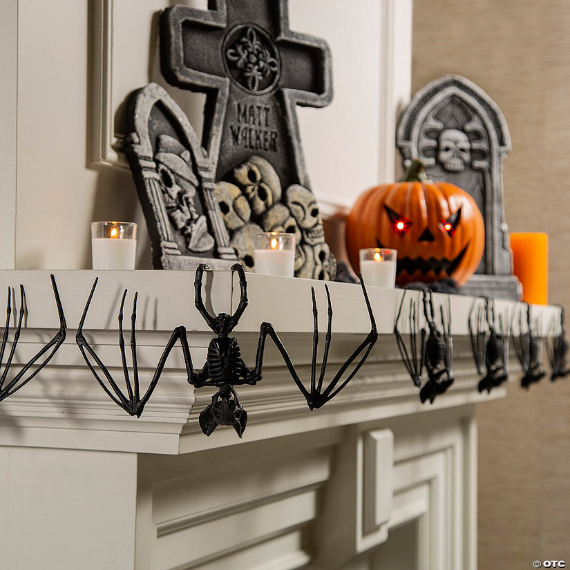 Hanging Bat Skeleton Halloween Decorations | Halloween Express