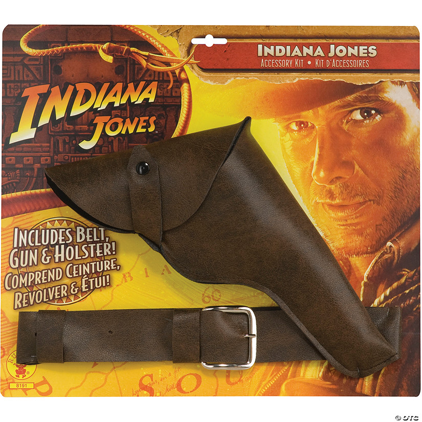 Indiana Jones Gun With Holster | Halloween Express
