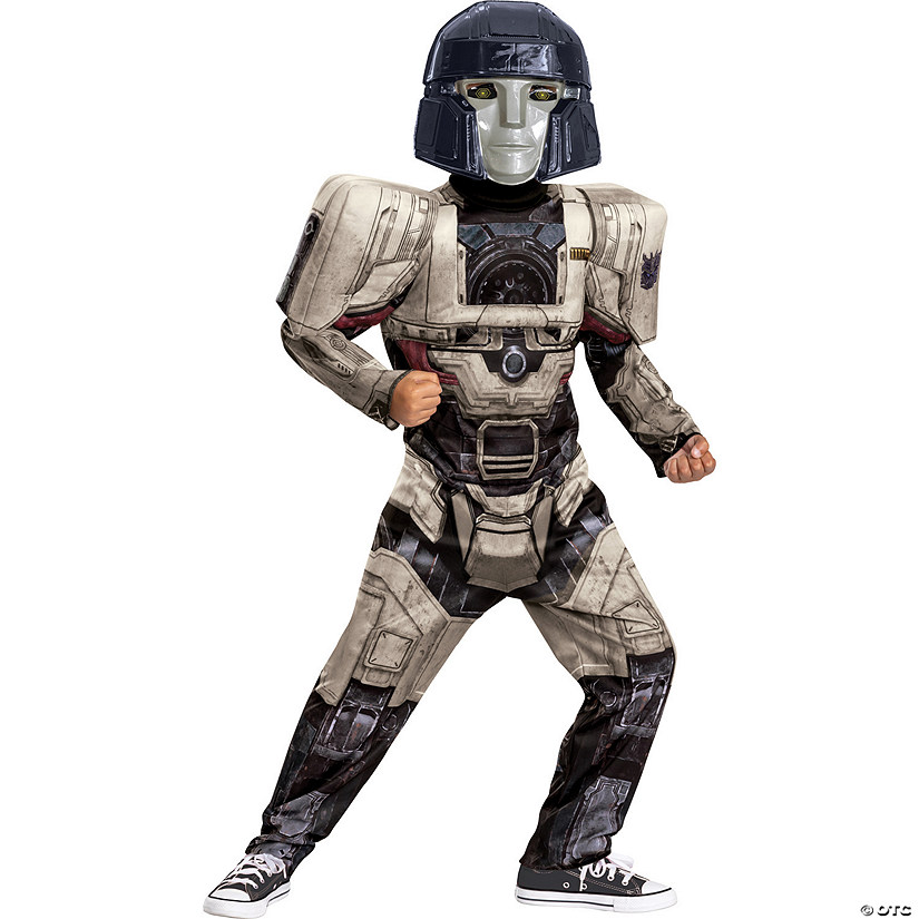 Kids Classic Muscle Transformers One™ Megatron Costume - Large 10-12 ...
