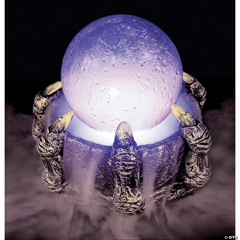 Light Up Crystal Ball Mister Decoration | Halloween Express