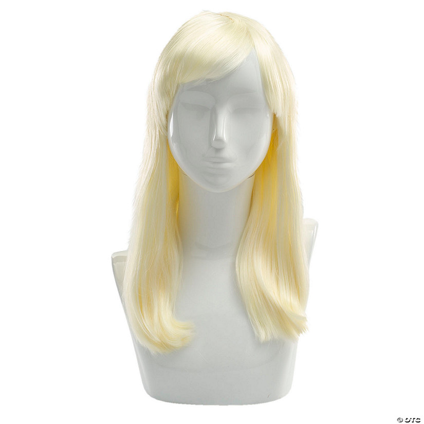 Long Deluxe Wig Cream White 1001 | Halloween Express
