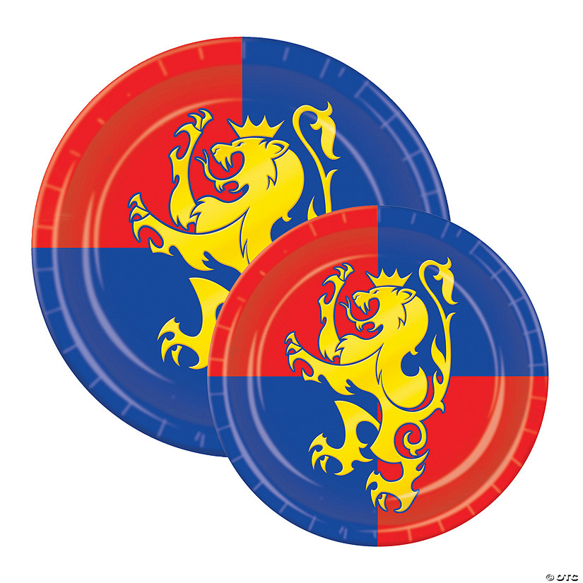 Medieval Paper Dinner Plates - 8 Ct. | Halloween Express