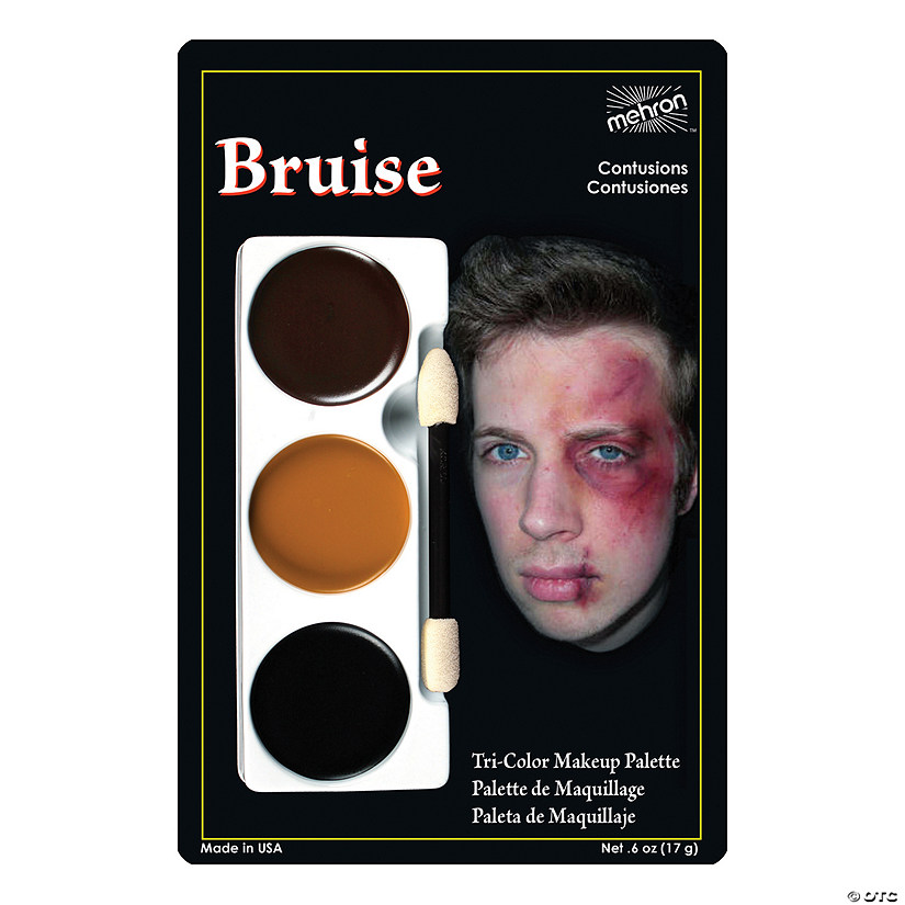 Mehron Bruise Tri-Color Makeup Palette | Halloween Express