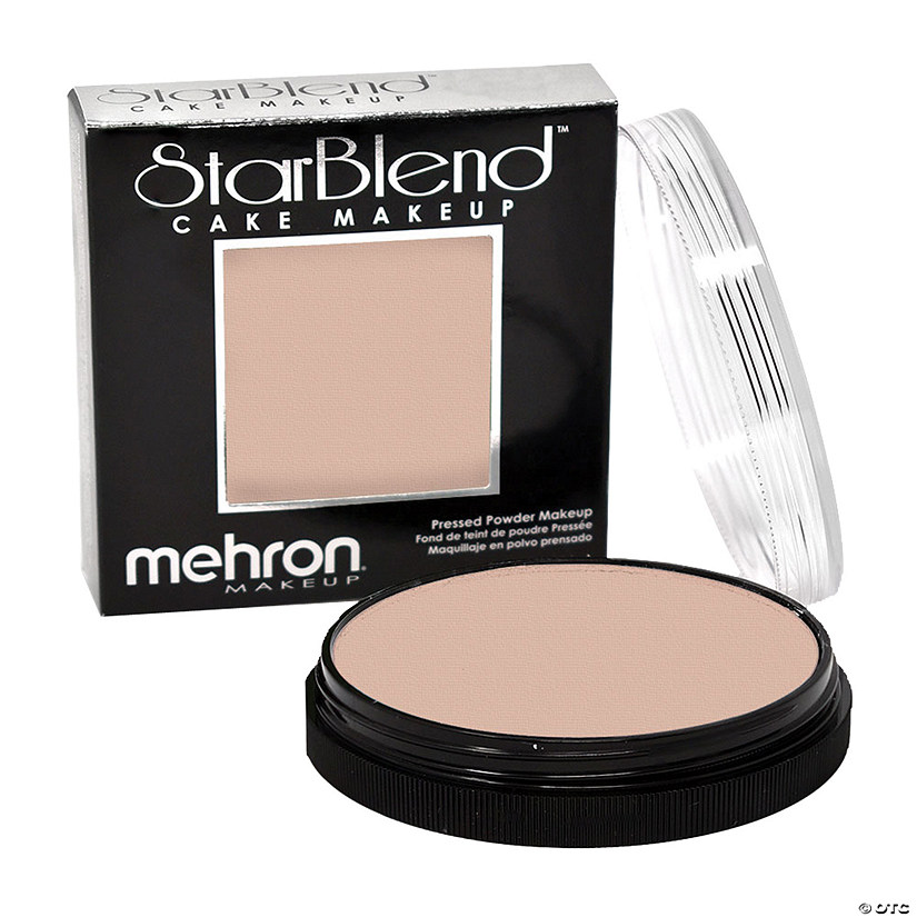 Mehron StarBlend™ Cake Makeup Medium Light Olive | Halloween Express