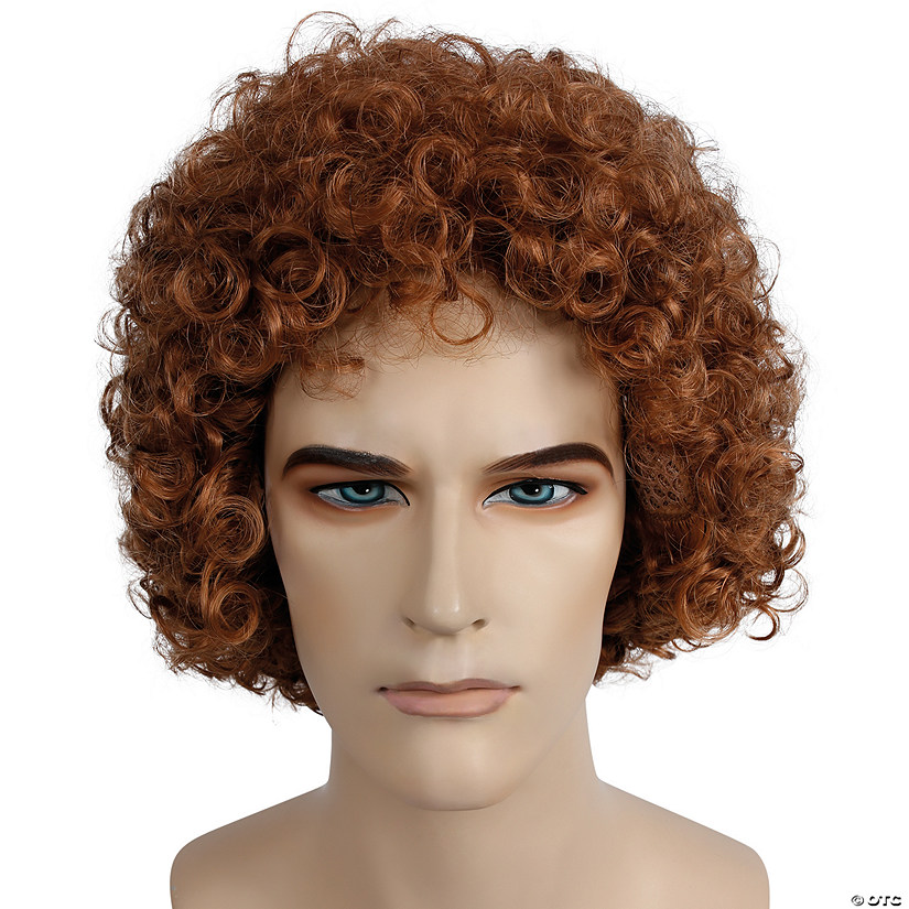 Men's Blonde Curly Wig | Halloween Express