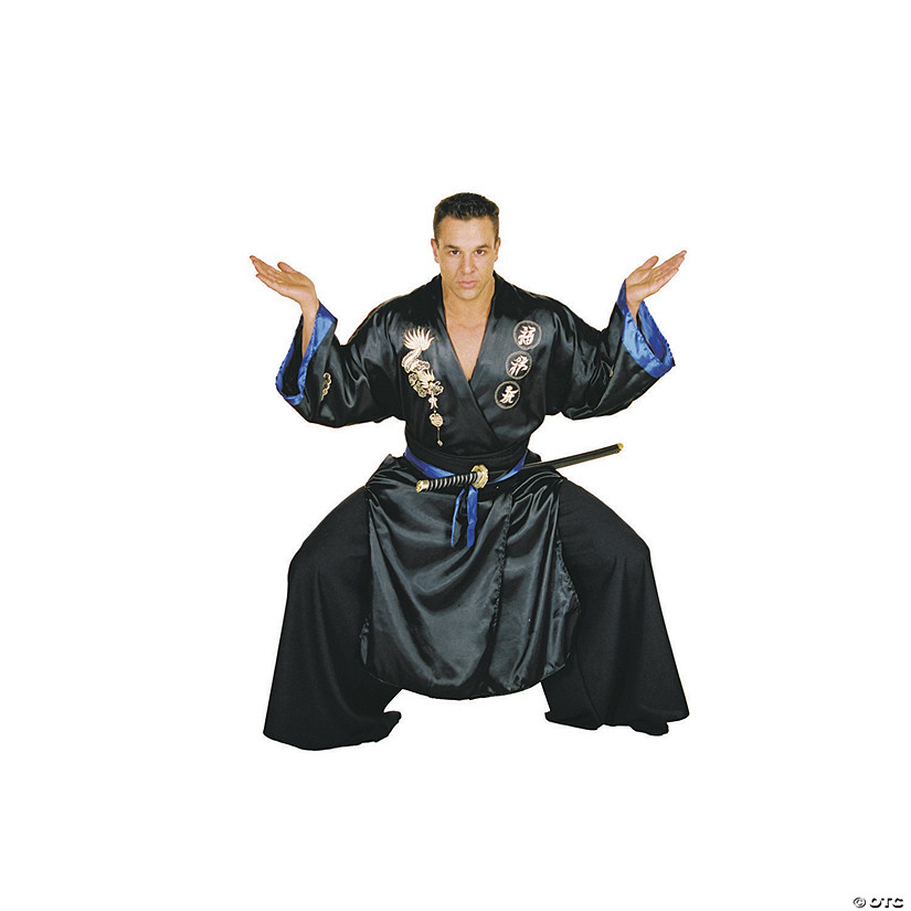 Men's Samurai Black Costume