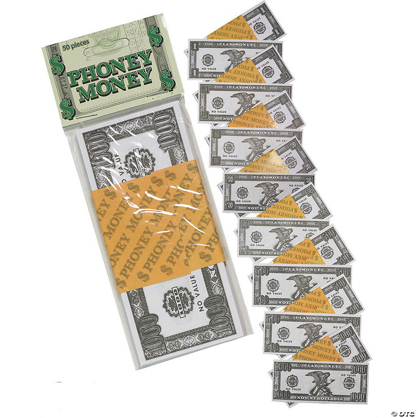Phoney Money - Pack of 50 | Halloween Express