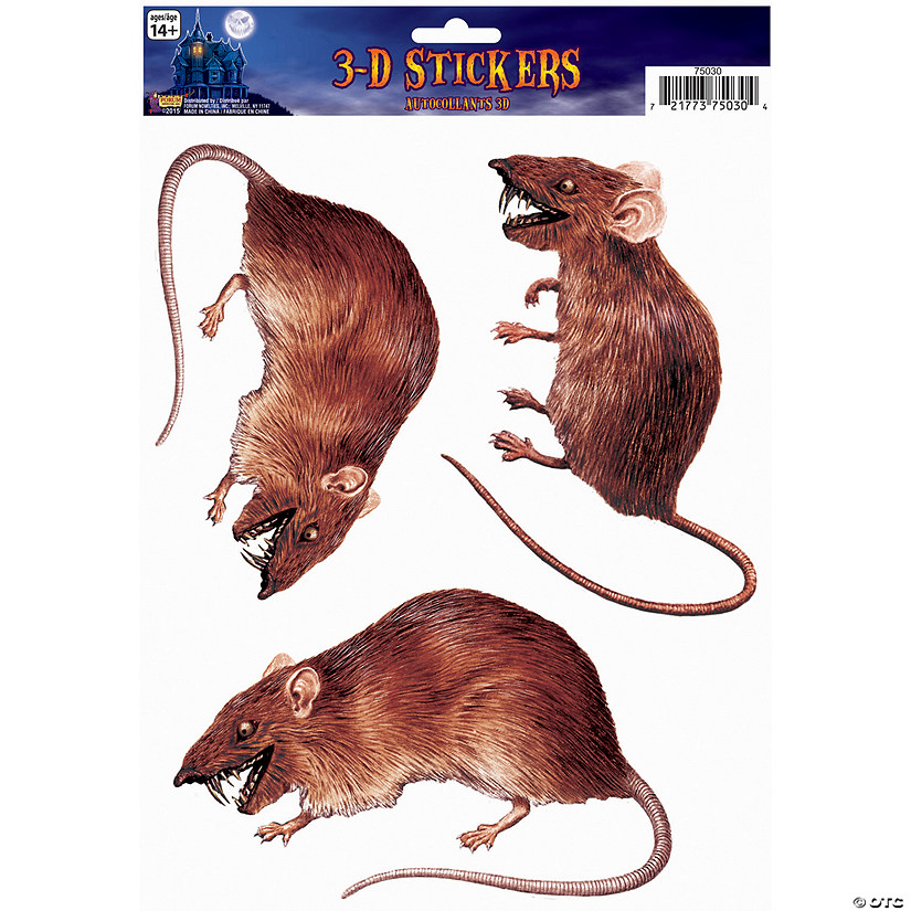 Rat Window Cling | Halloween Express