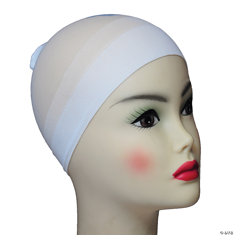 Wig Stocking Cap White | Halloween Express