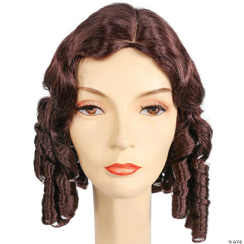 Women's 1840 Wig-Dark Auburn | Halloween Express