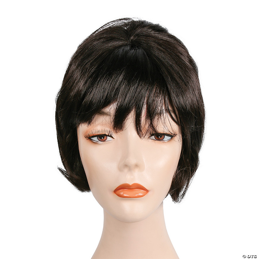 Women's Brown Beehive Spitcurl Wig | Halloween Express