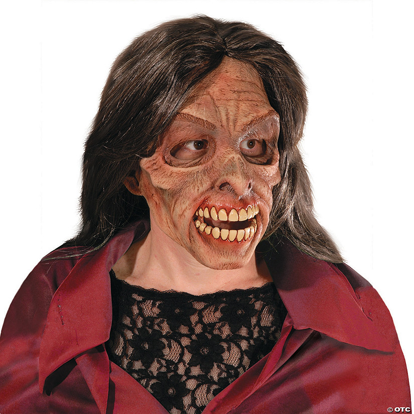 Women's Mrs. Living Dead Zombie Mask | Halloween Express