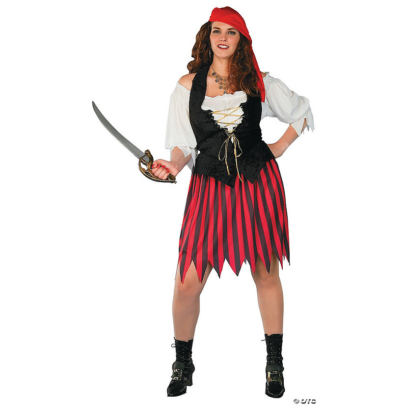 Women's Plus Size Buccaneer Bride Costume - XXL - Discontinued