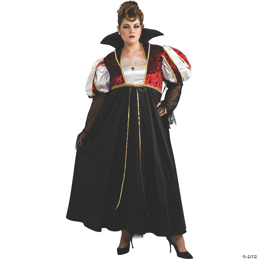 Women's Plus Size Royal Vampira Costume - XXL - Discontinued