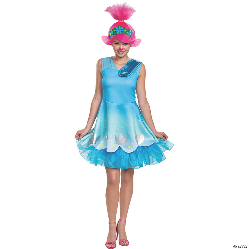 Women's Trolls 2 Poppy Costume - Medium