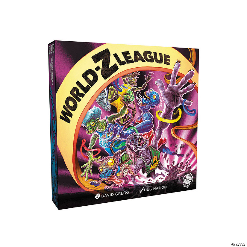 World-Z League Zombie-Themed Game for 1 to 4 Players | Halloween Express