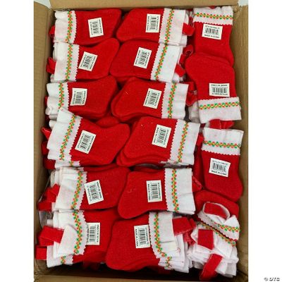 6" Mini Stocking Bulk - 288 Pieces
