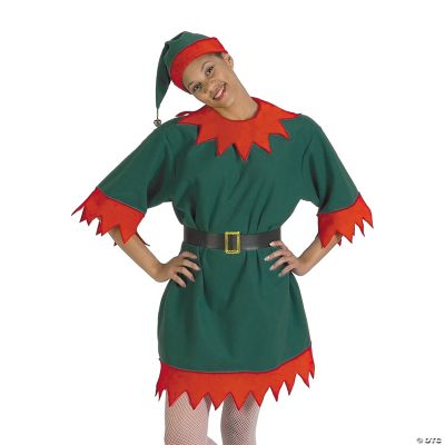 Adults Elf Tunic Costume | Halloween Express