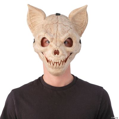 Skeleton Bat Full-Face Injection Plastic Mask | Halloween Express