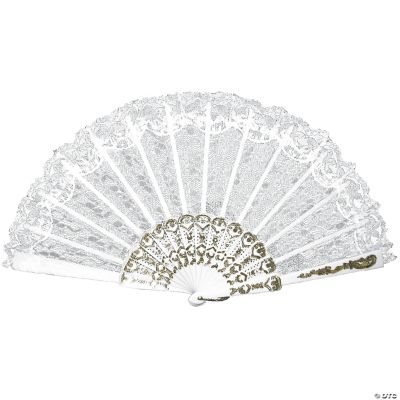 9" Lace Fan