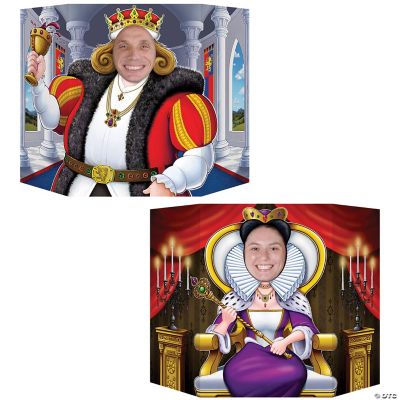 King And Queen Photo Prop