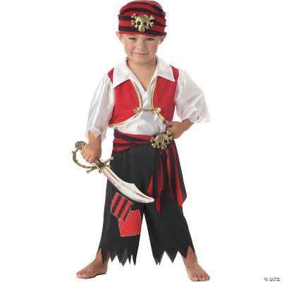 Toddler Matey Ahoy Pirate Costume - 3T-4T
