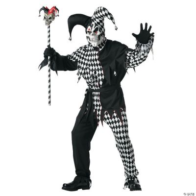 Men's Evil Jester Costume - Extra Large | Halloween Express